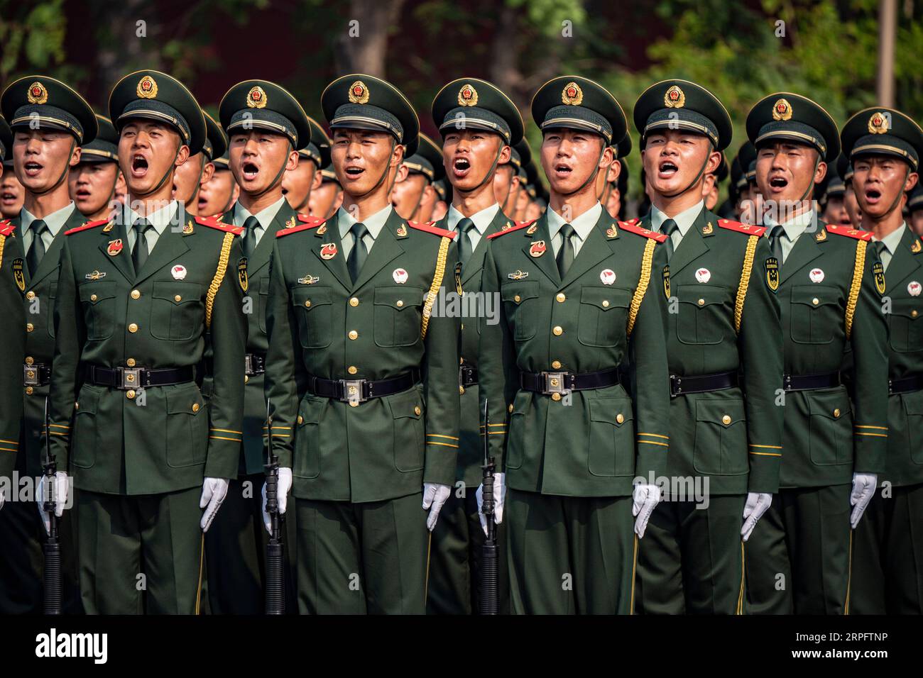 China anthem hi-res stock photography and images - Alamy