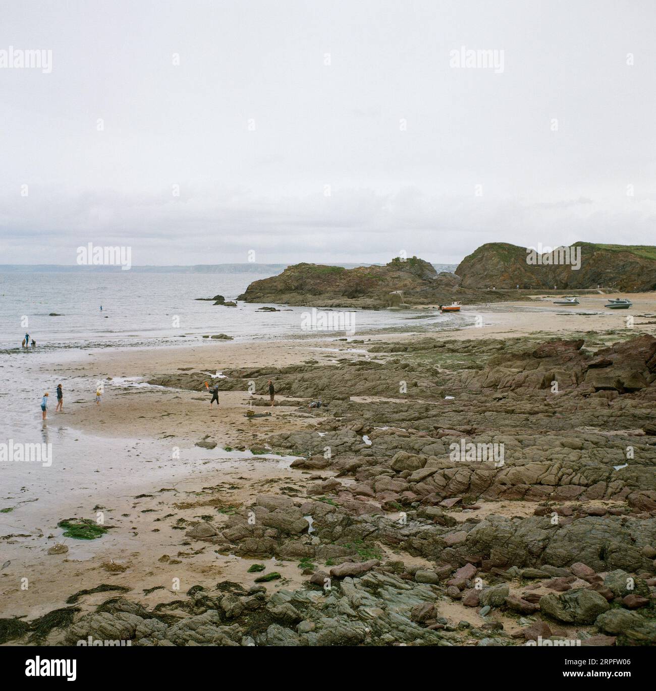 Hope Cove beach, South Devon, England, United Kingdom Stock Photo - Alamy
