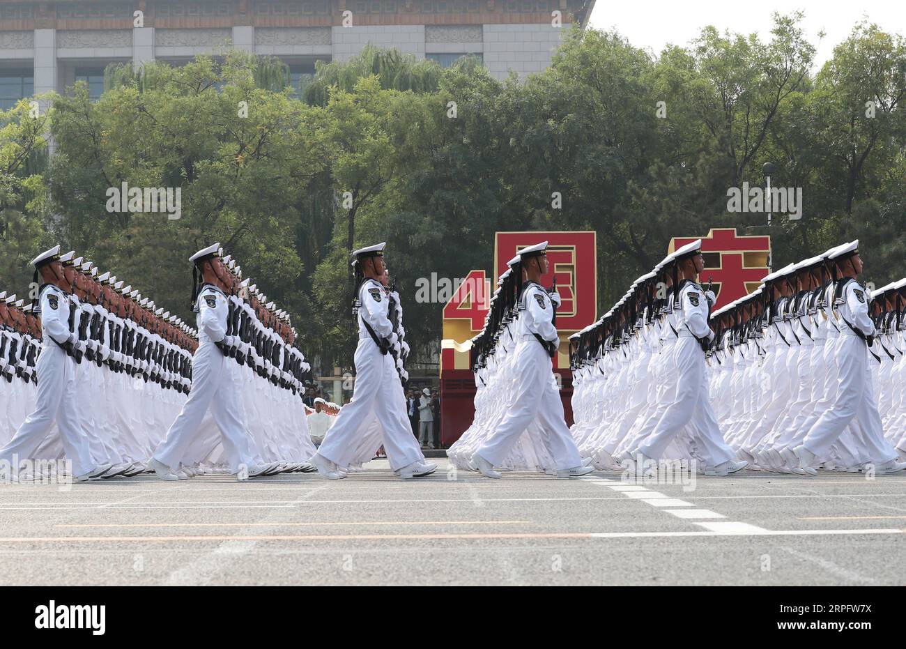 191001 -- BEIJING, Oct. 1, 2019 -- A formation of the People s ...