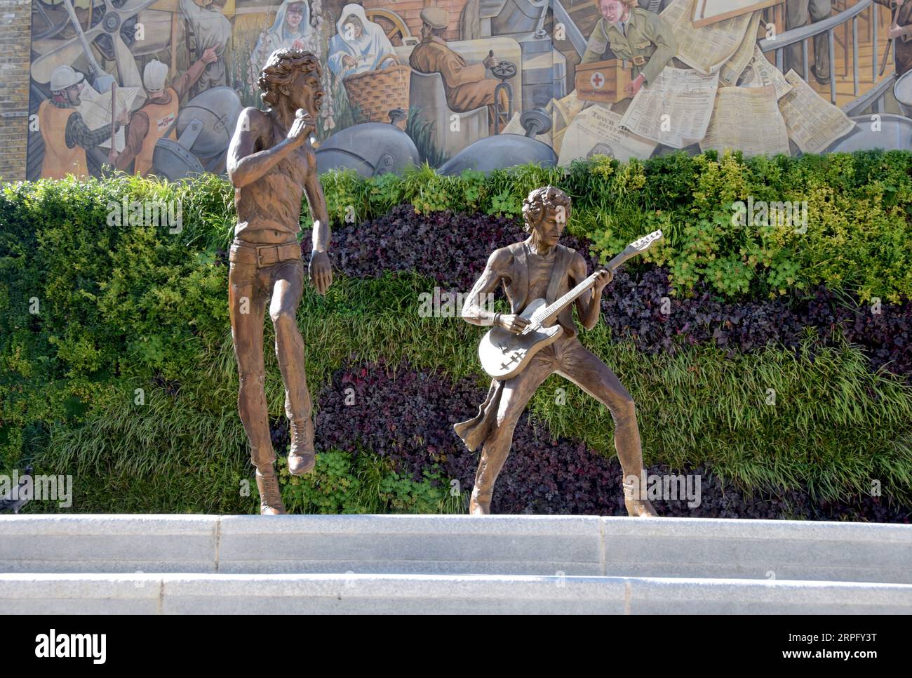A statue in tribute to Sir Mick Jagger and Keith Richards has been ...