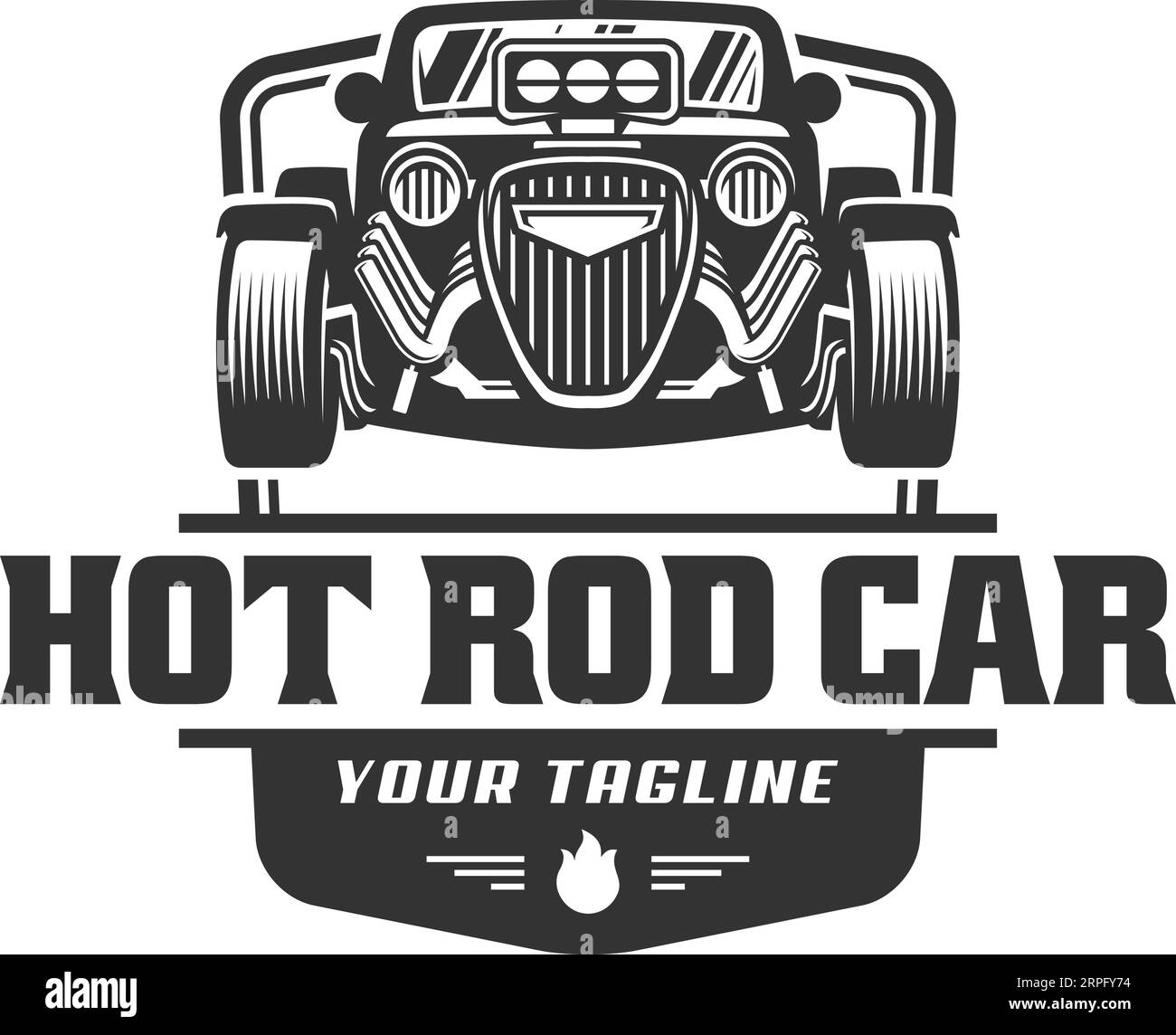 Car dealership logo Black and White Stock Photos & Images - Alamy