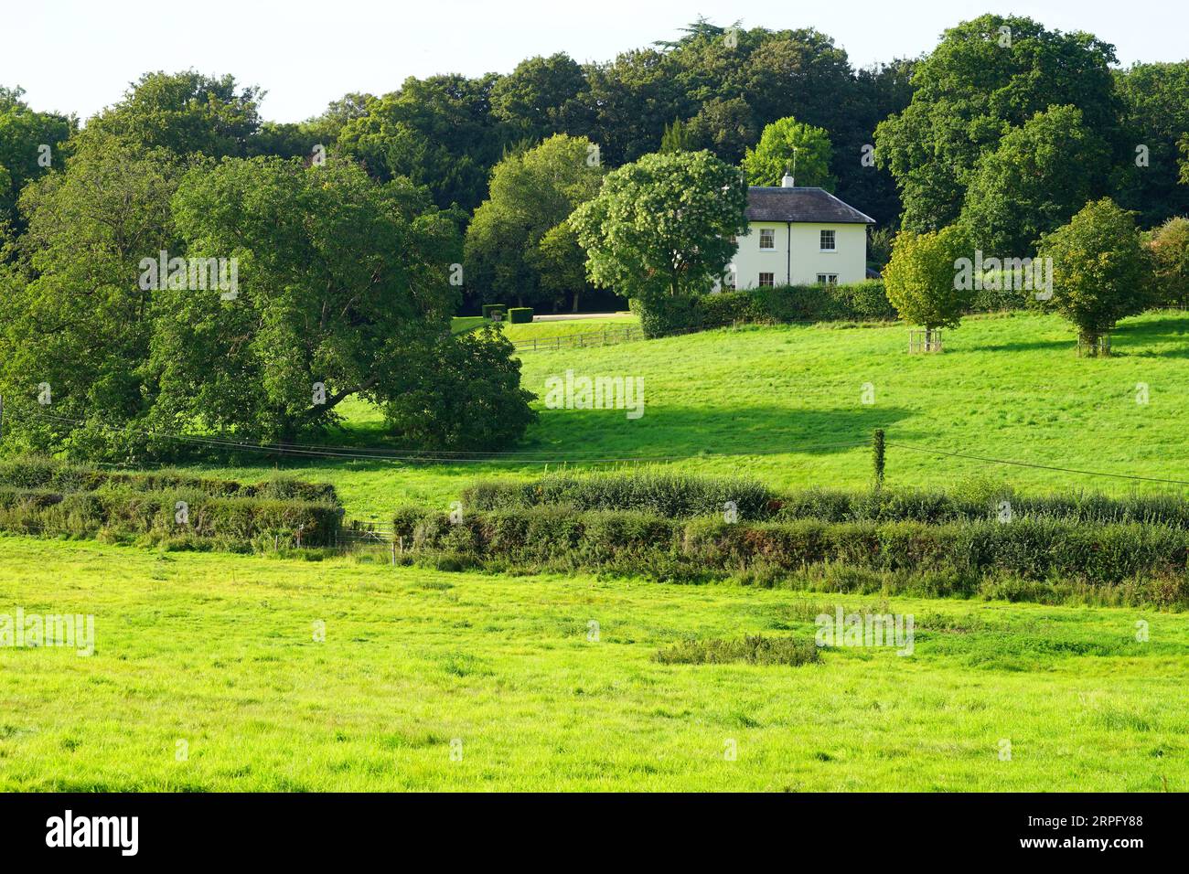 Jane Austen's birthplace - the site of the old rectory at Steventon ...