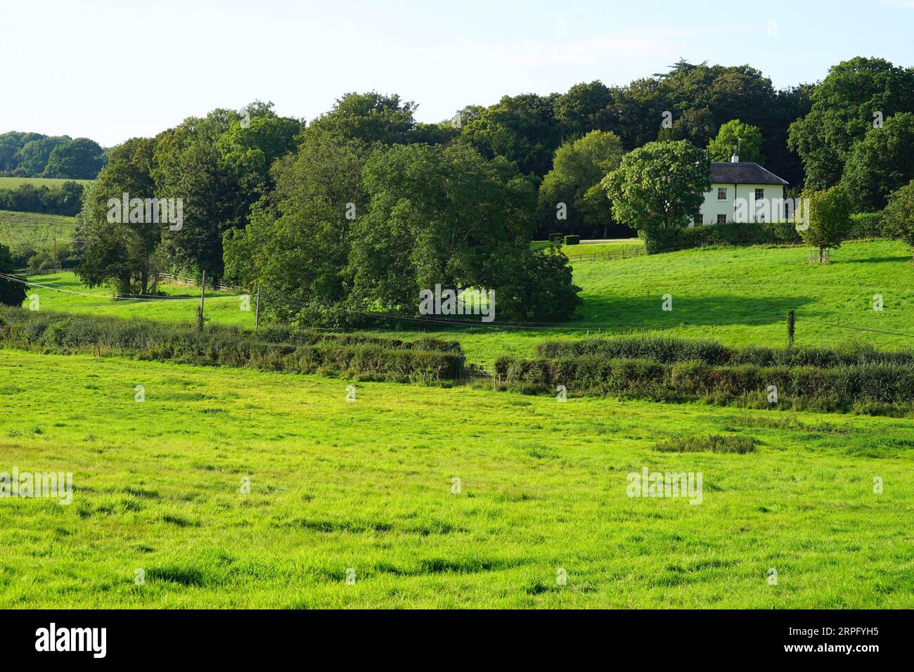 Jane Austen's birthplace - the site of the old rectory at Steventon ...