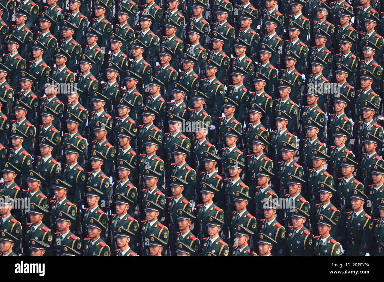 Chinese military parade march hi-res stock photography and images - Alamy