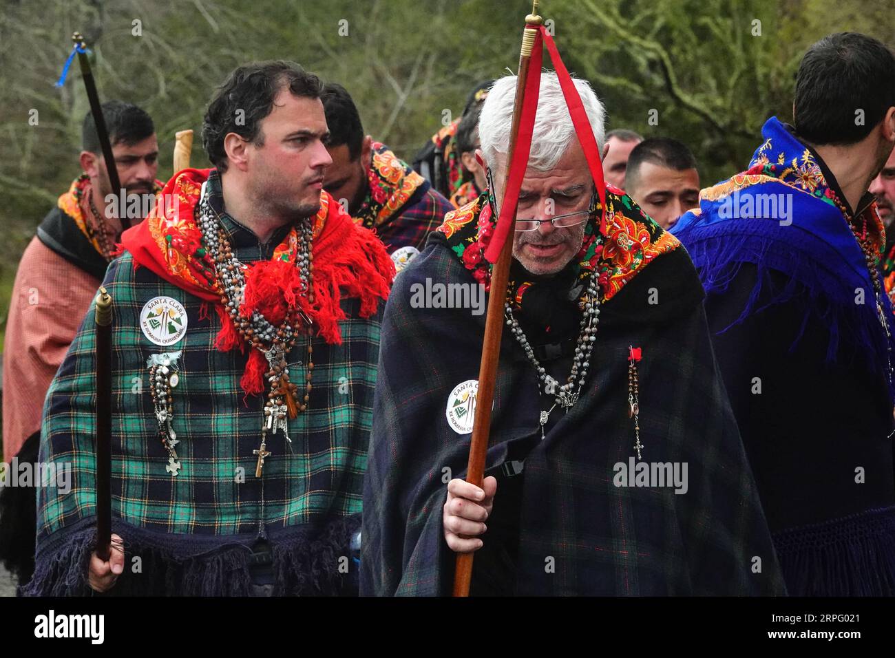 Roman Catholic pilgrims called Romeiros, continue their 8-day trek ...