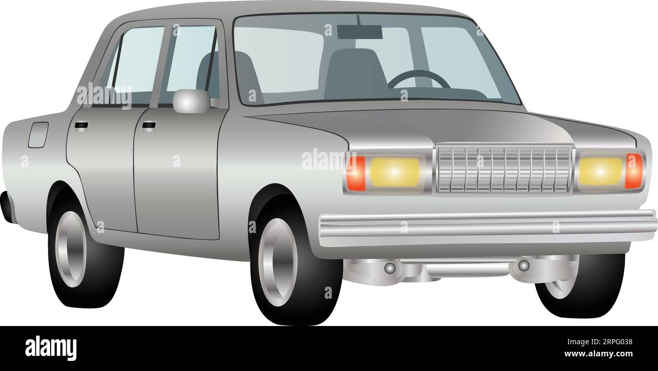 Russian car Stock Vector Images - Alamy