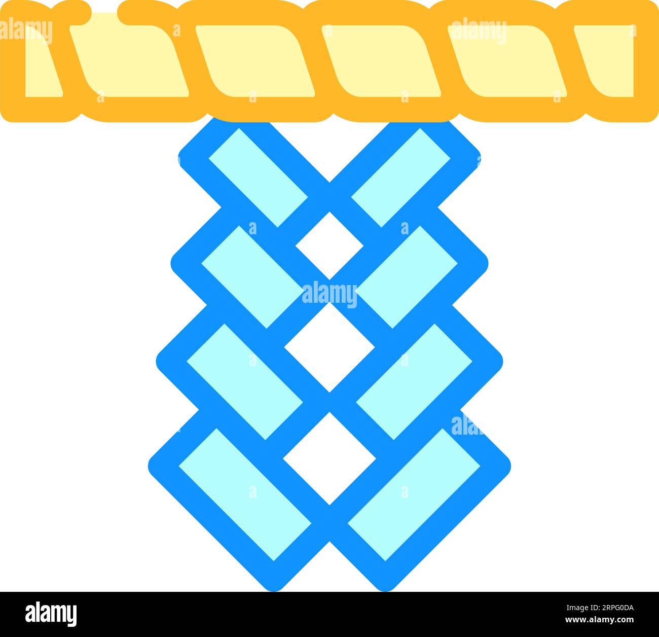 shide paper streamers shintoism color icon vector illustration Stock ...