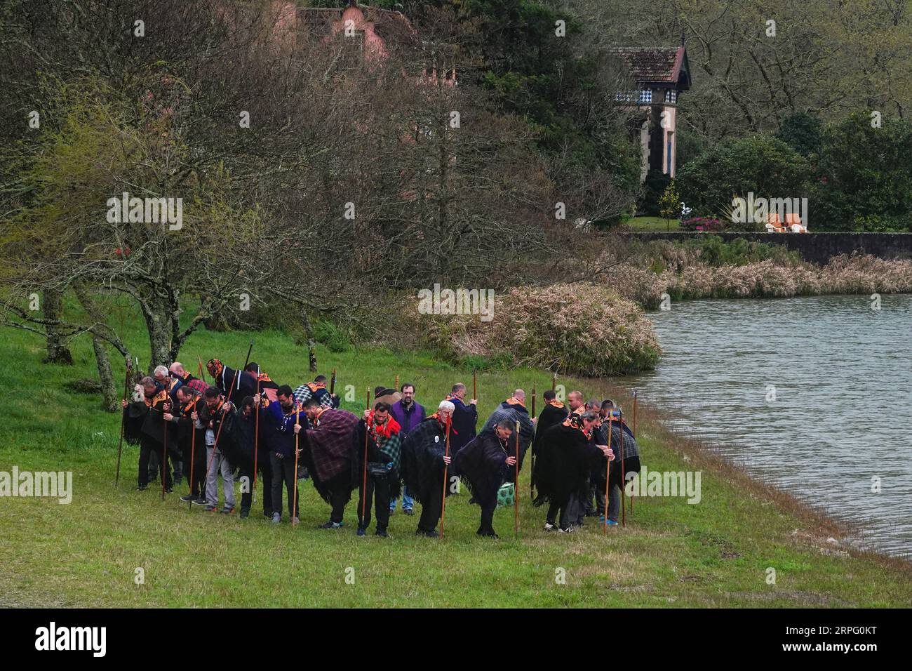 Faithful gather outside church hi-res stock photography and images - Alamy