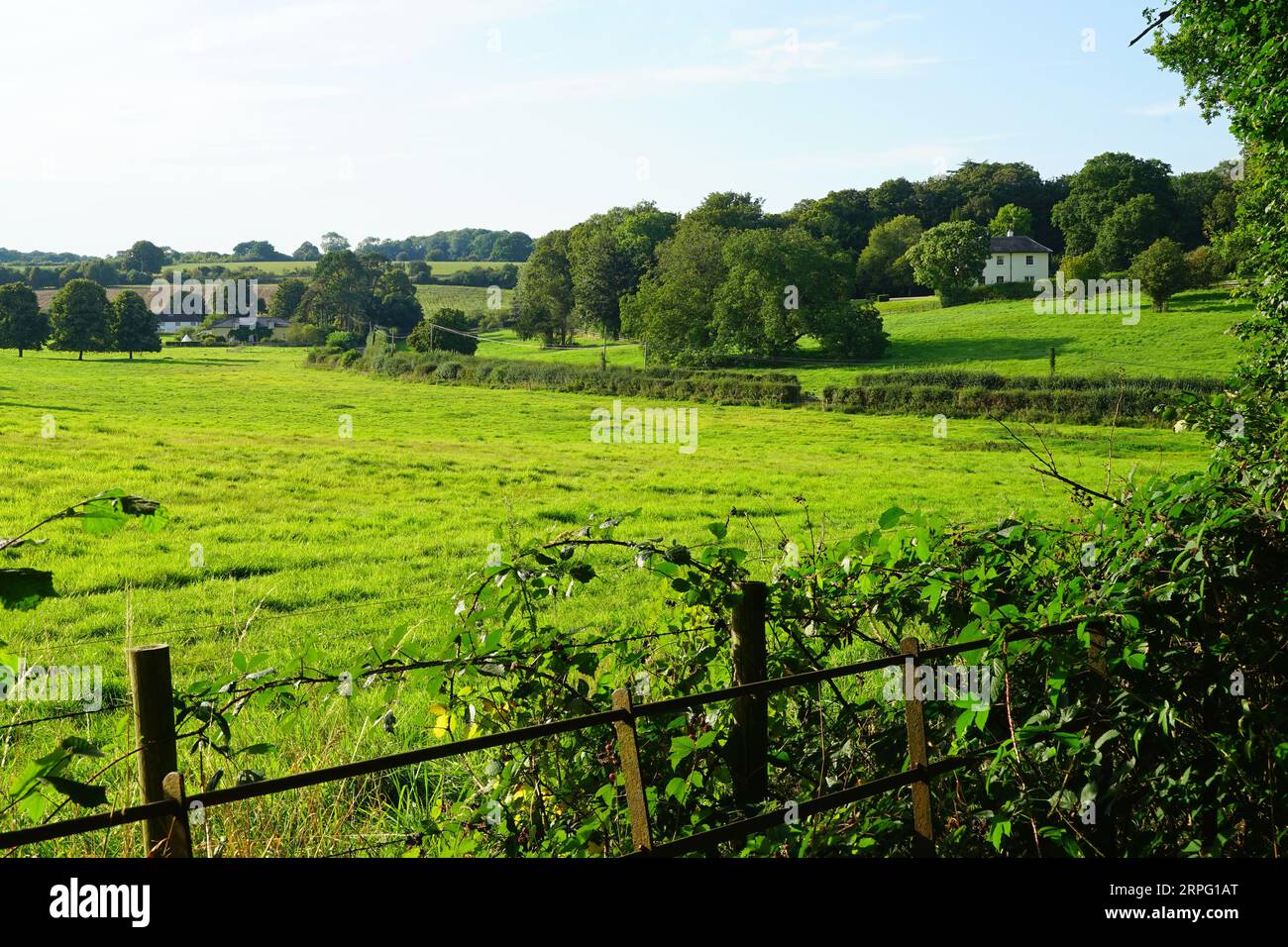 Jane Austen's birthplace - the site of the old rectory at Steventon ...