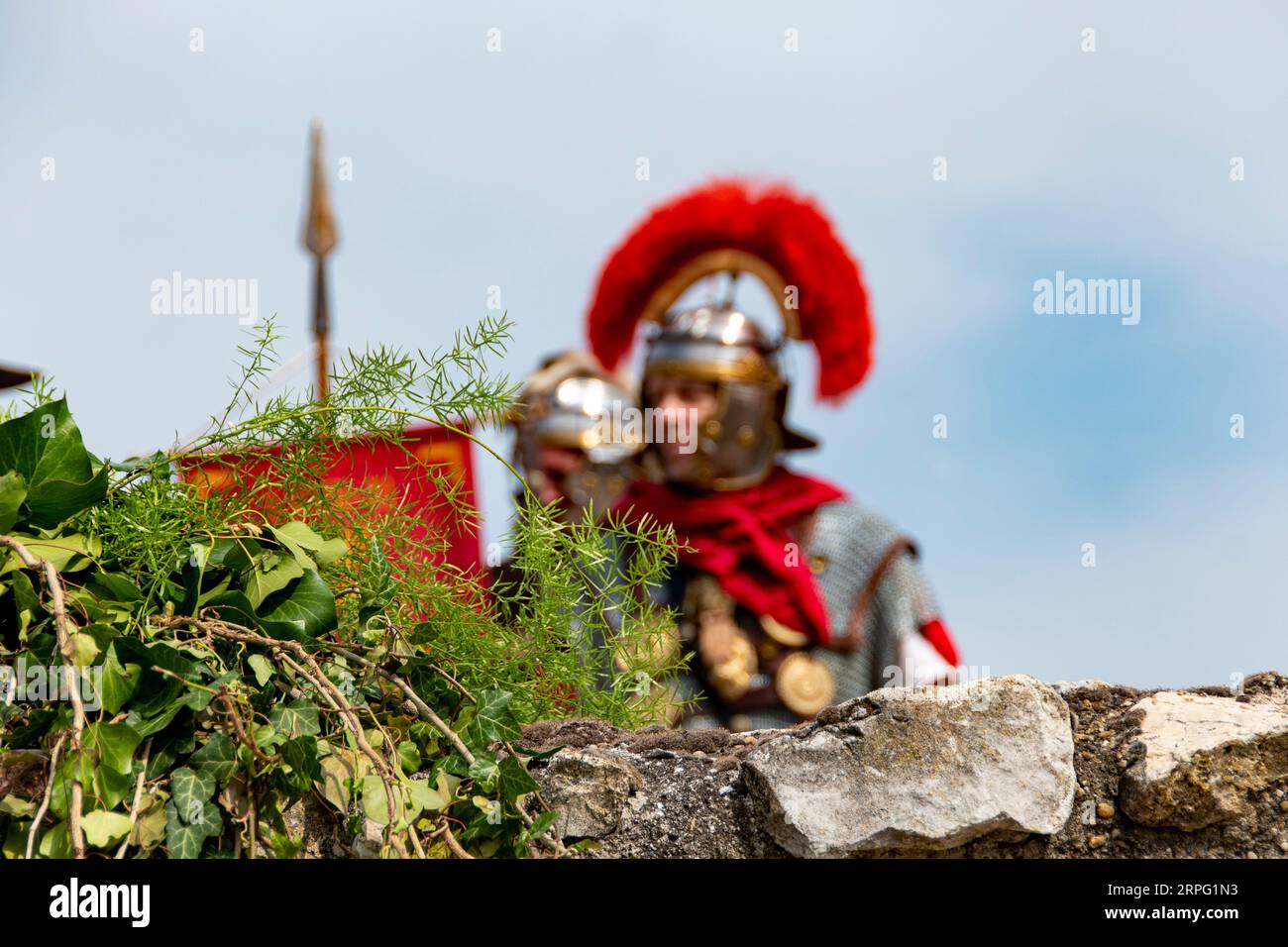 Roman legion roman centurion hi-res stock photography and images - Alamy