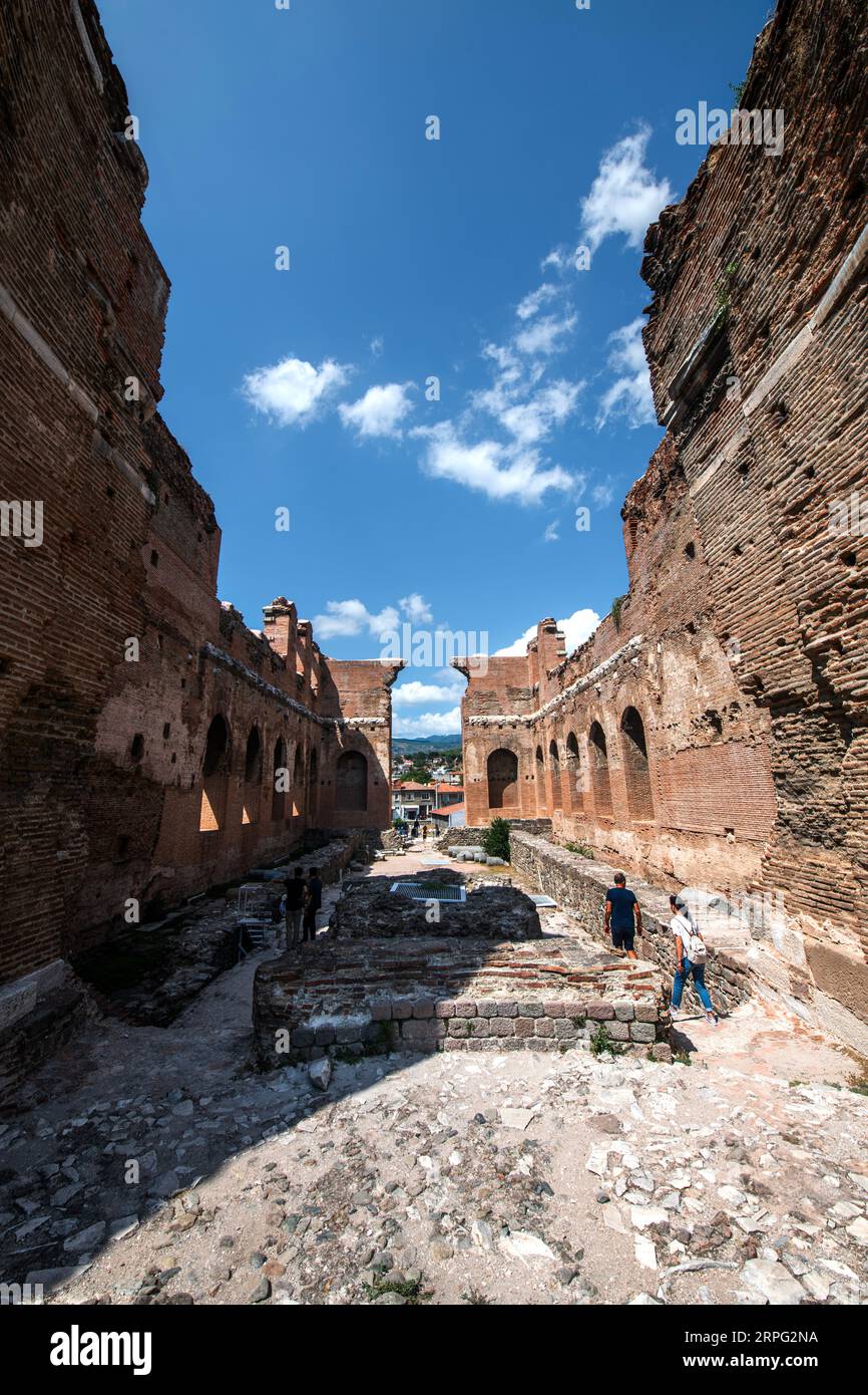 Basilica of the Red Courtyard in Izmir,Bergama Stock Photo - Alamy