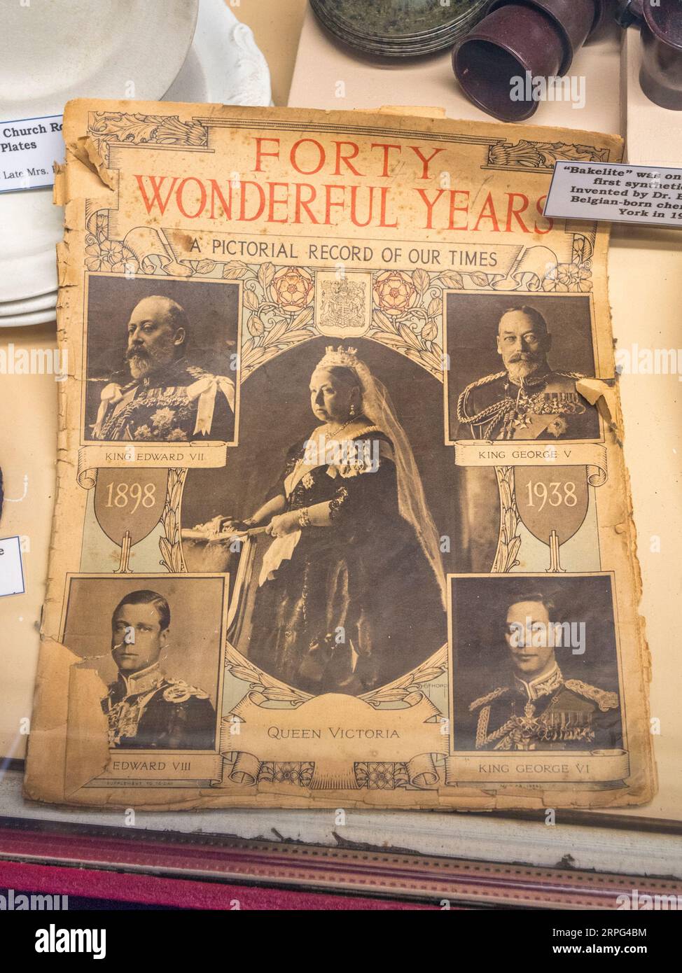 "Forty Wonderful Years" pictorial record of our times newspaper on ...