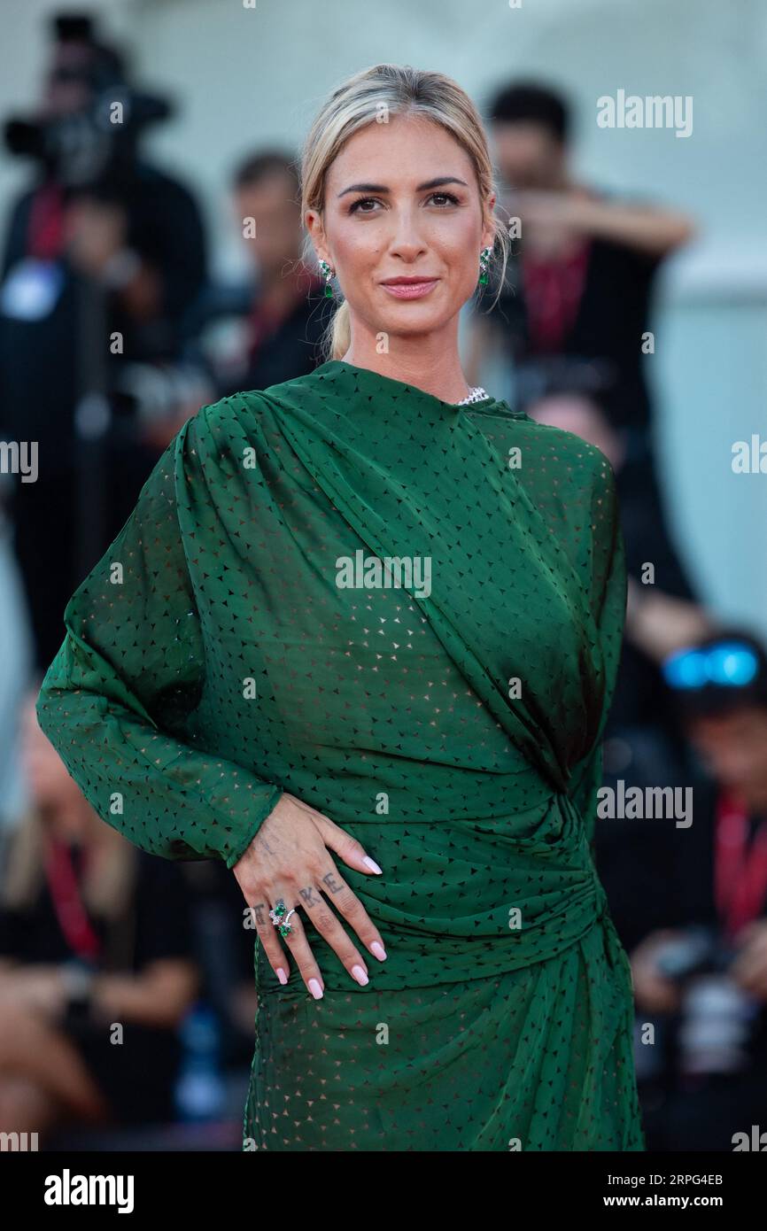 Venice, Italy. 04th Sep, 2023. Ema Stokholma attending the Priscilla ...