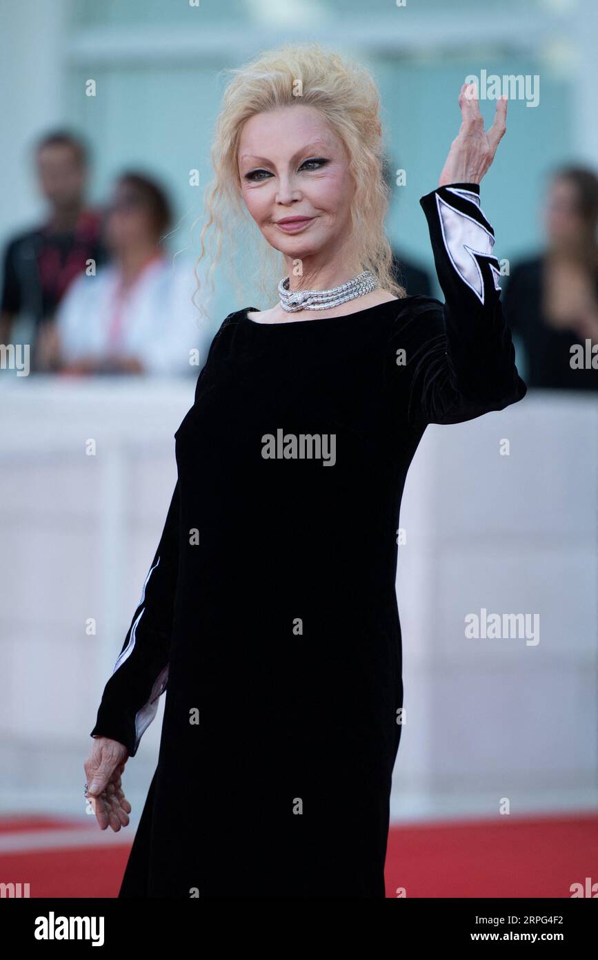 Venice, Italy. 04th Sep, 2023. Patty Pravo attending the Priscilla ...