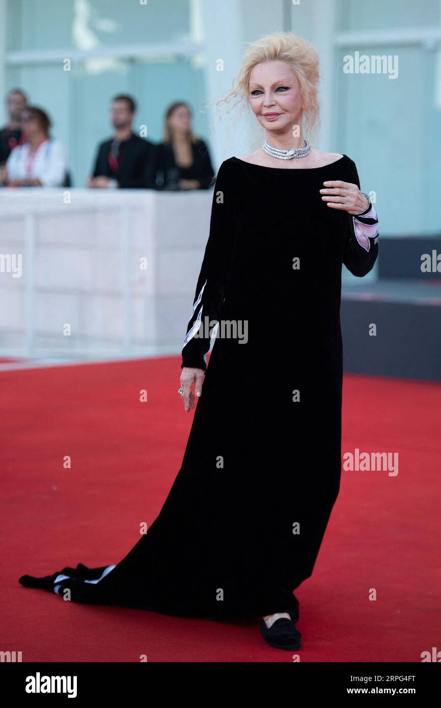 Venice, Italy. 04th Sep, 2023. Patty Pravo attending the Priscilla ...