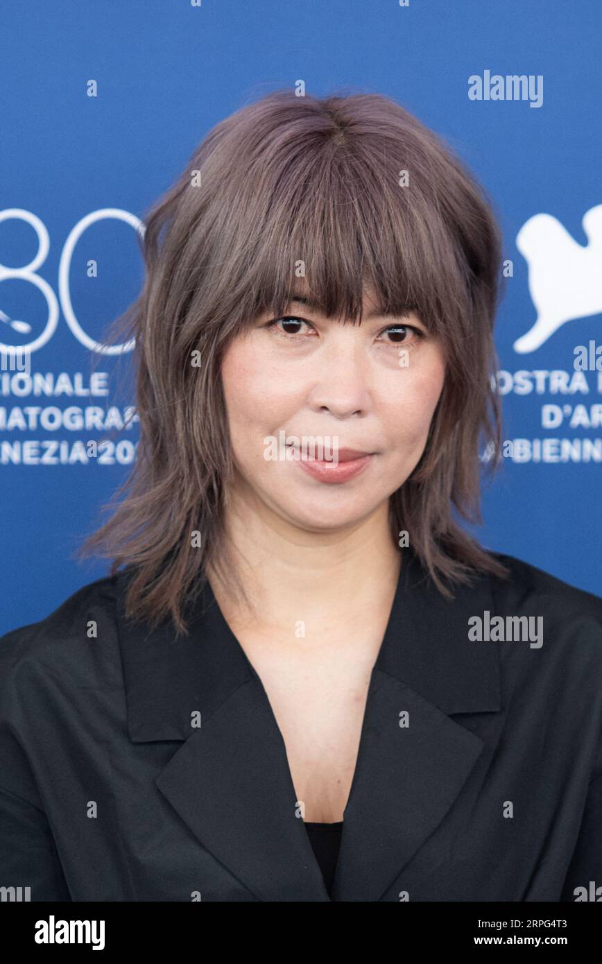 Venice, Italy. 04th Sep, 2023. Eiko Ishibashi attending the Aku Wa Sonzai Shinai (Evil Does Not ...