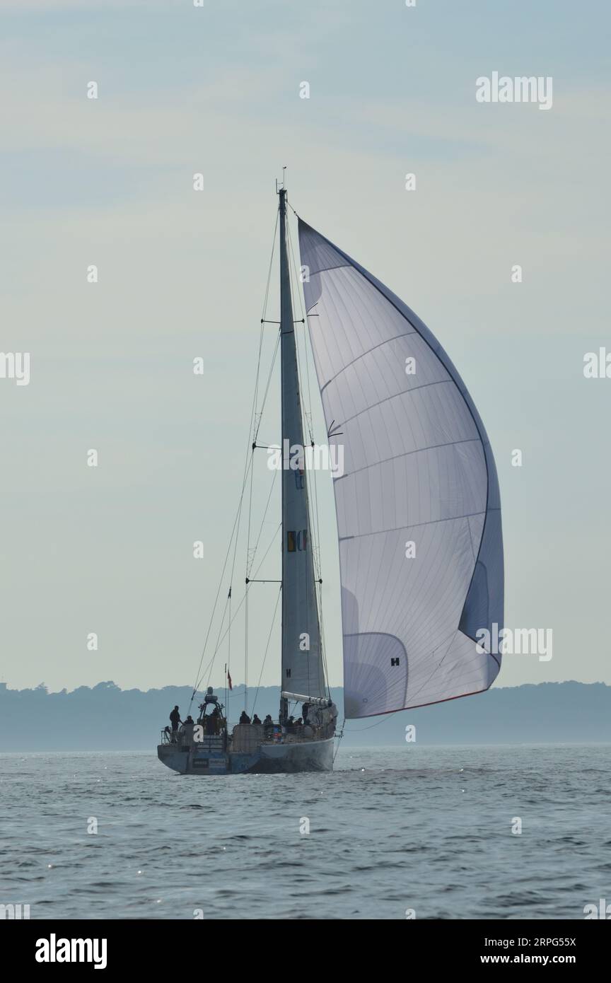 Clipper 2023 round the world yacht race portsmouth Stock Photo - Alamy