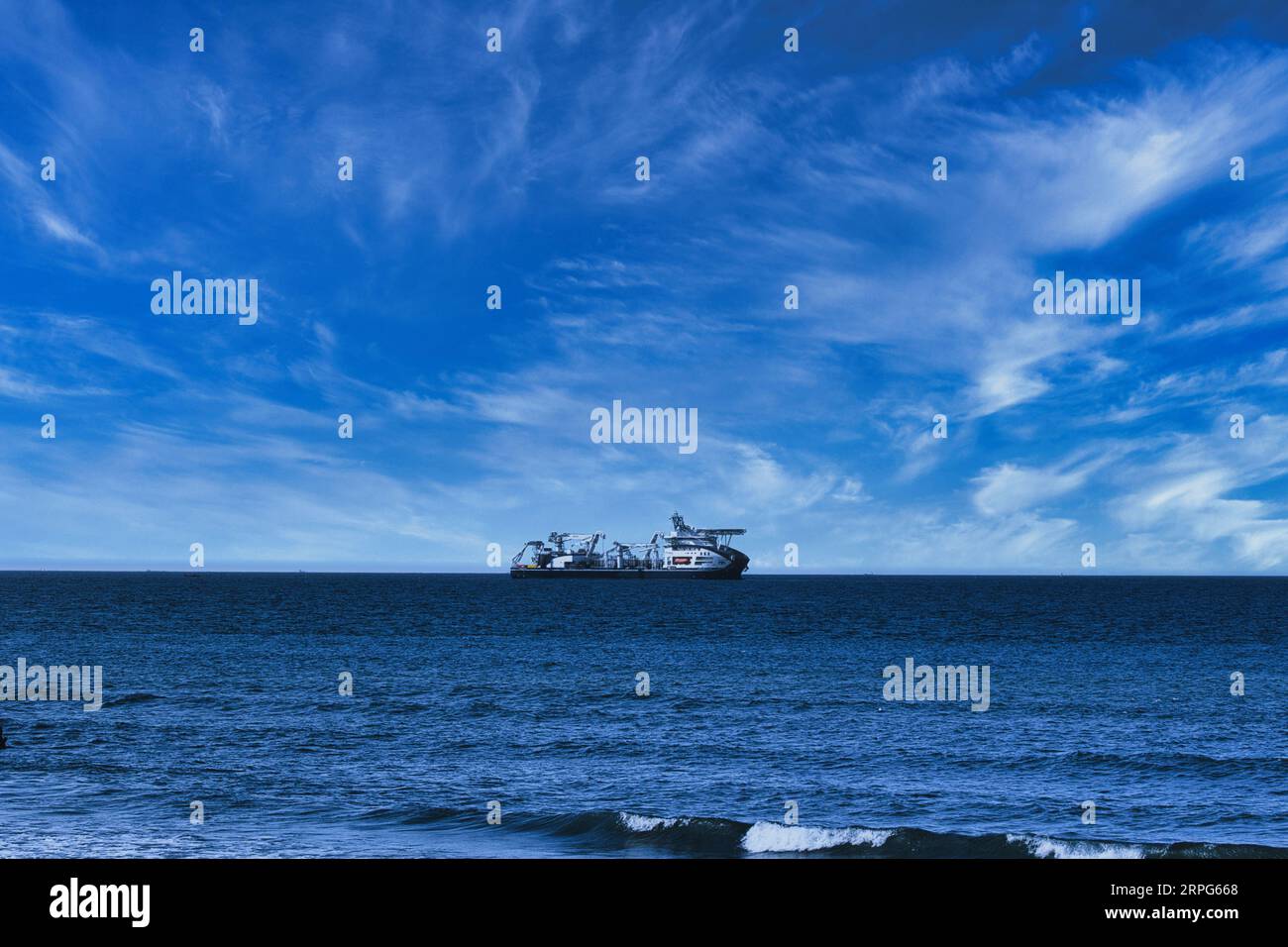 Scenic photo of the seaside in UK Stock Photo - Alamy