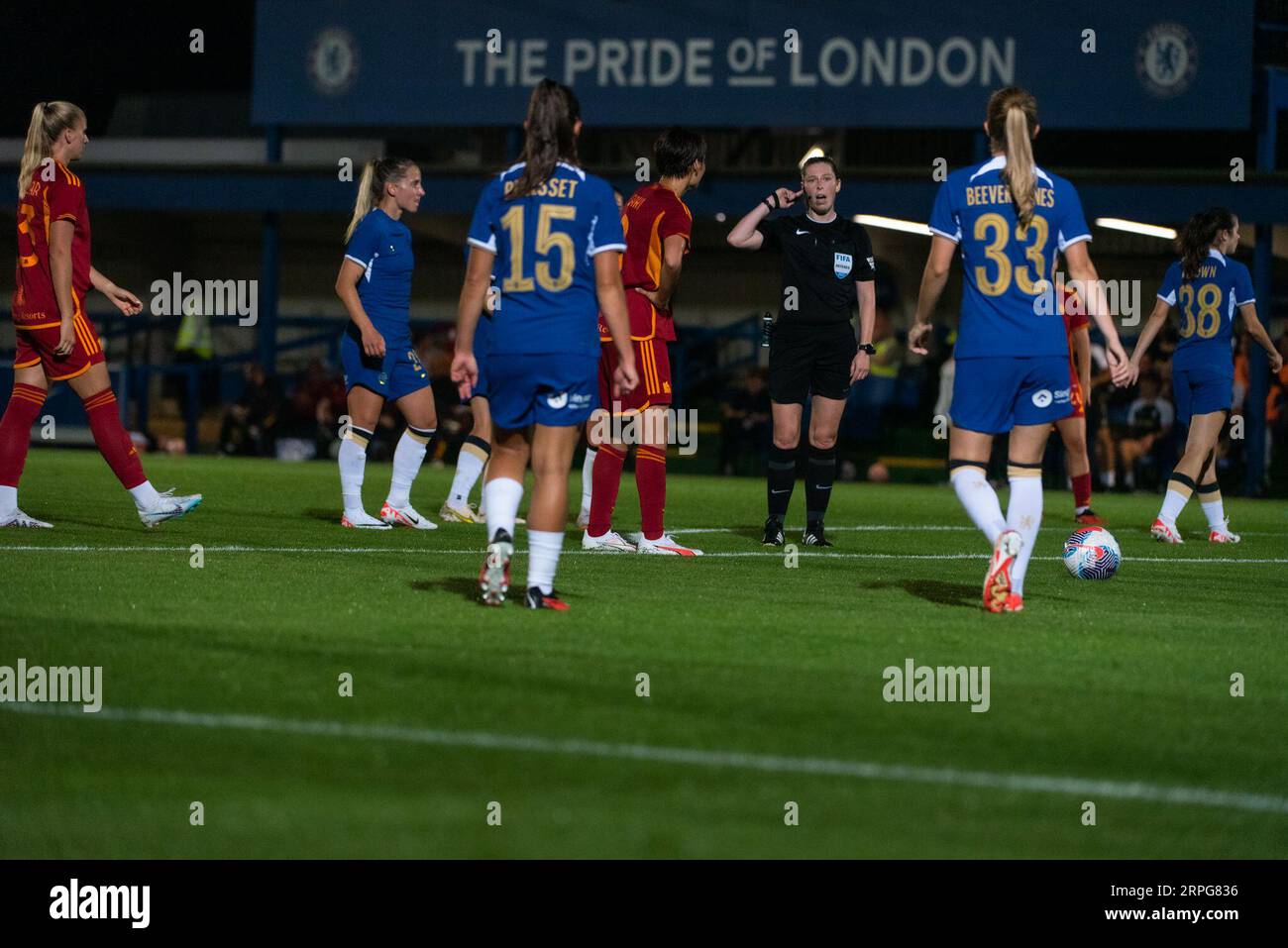 Kingsmeadow Stadium, London, United Kingdom, 3rd Sep, 2023. VAR ...