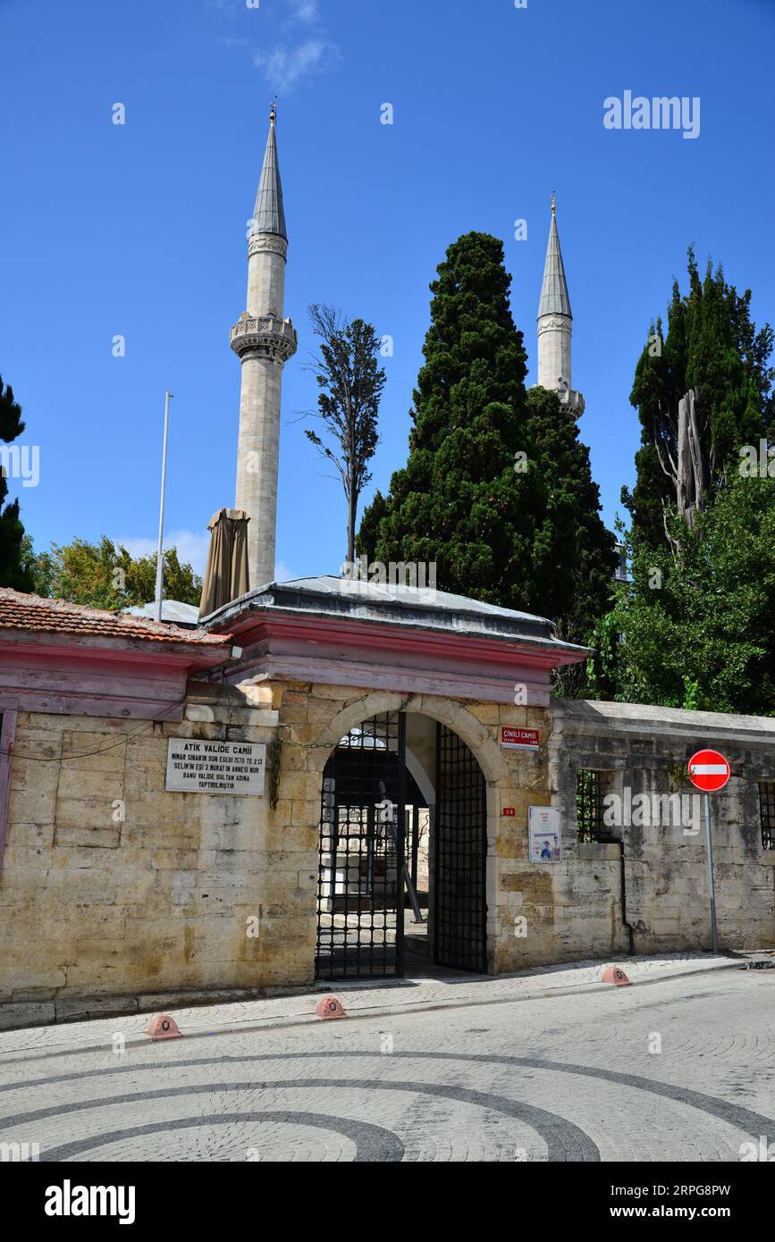 Atik Valide Mosque and Complex, located in Uskudar, Turkey, was built ...