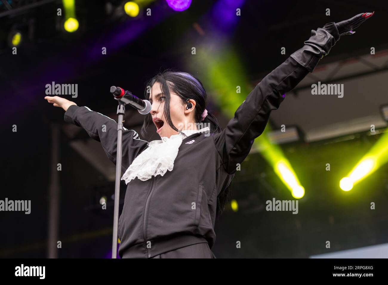 Seattle, USA. 3 Sep, 2023. The Moscow band Pussy Riot performing at the ...