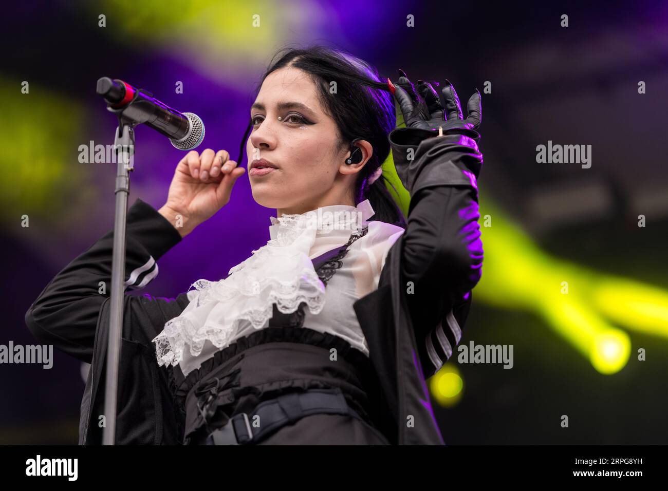 Seattle, USA. 3 Sep, 2023. The Moscow band Pussy Riot performing at the ...