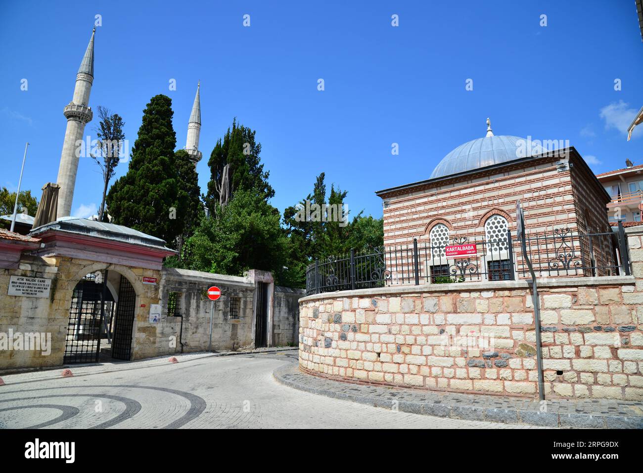 Atik Valide Mosque and Complex, located in Uskudar, Turkey, was built ...