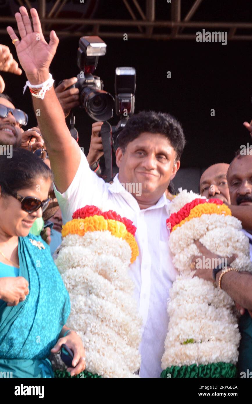 Sajith premadasa hi-res stock photography and images - Alamy