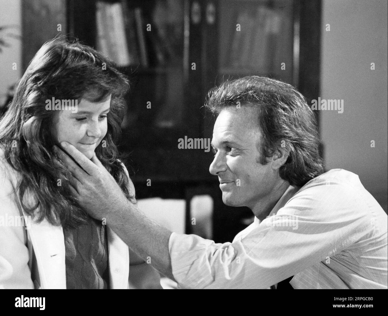 HOTEL TV Series JAMES BROLIN Connie Sellecca Stock Photo - Alamy