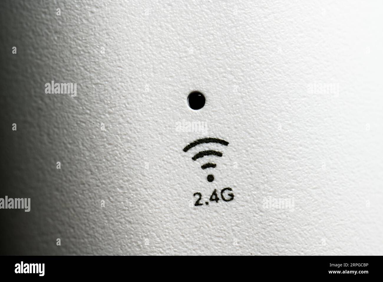 WiFi light on a router for 2.4 GHz band signal Stock Photo - Alamy