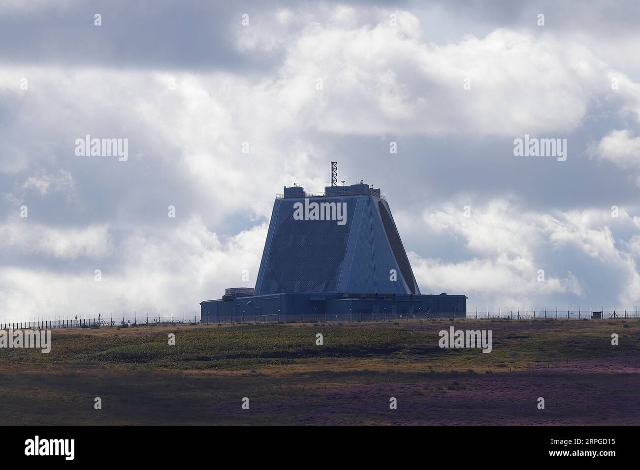 RAF Fylingdales which is a Ballistic Missile Early Warning Station ...