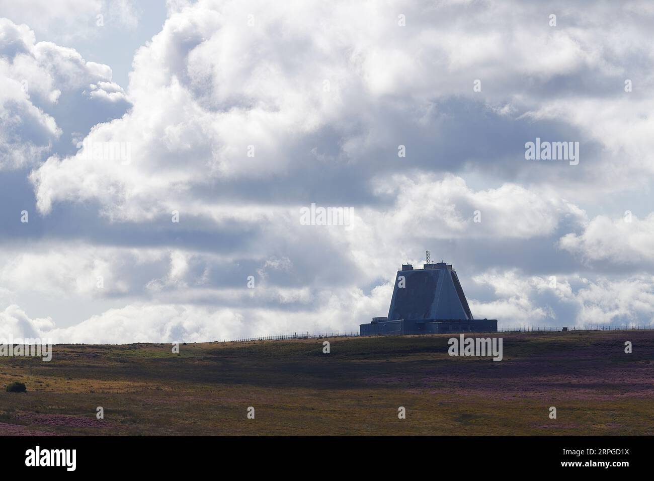 RAF Fylingdales which is a Ballistic Missile Early Warning Station ...