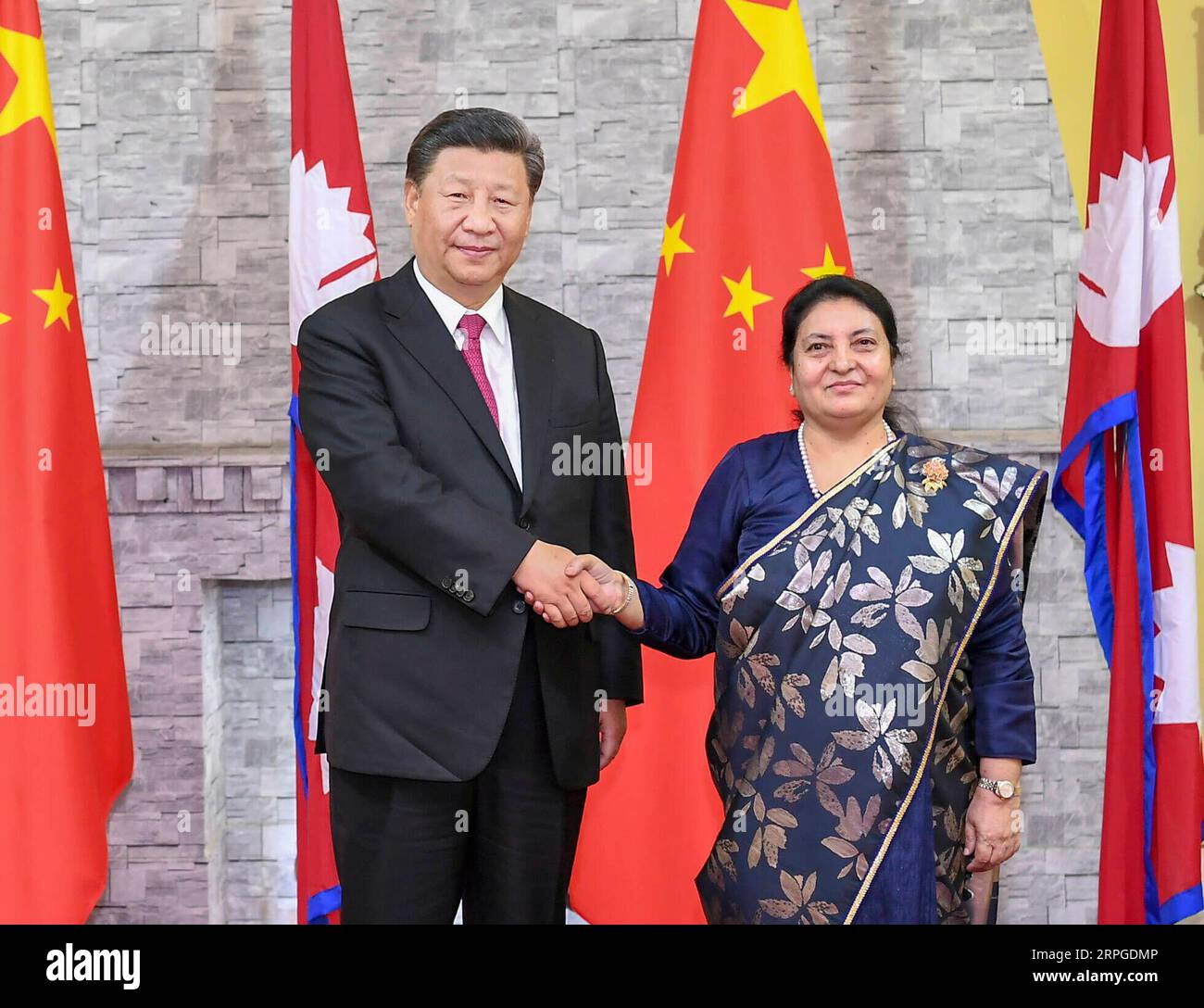 President bidya devi bhandari hi-res stock photography and images - Alamy