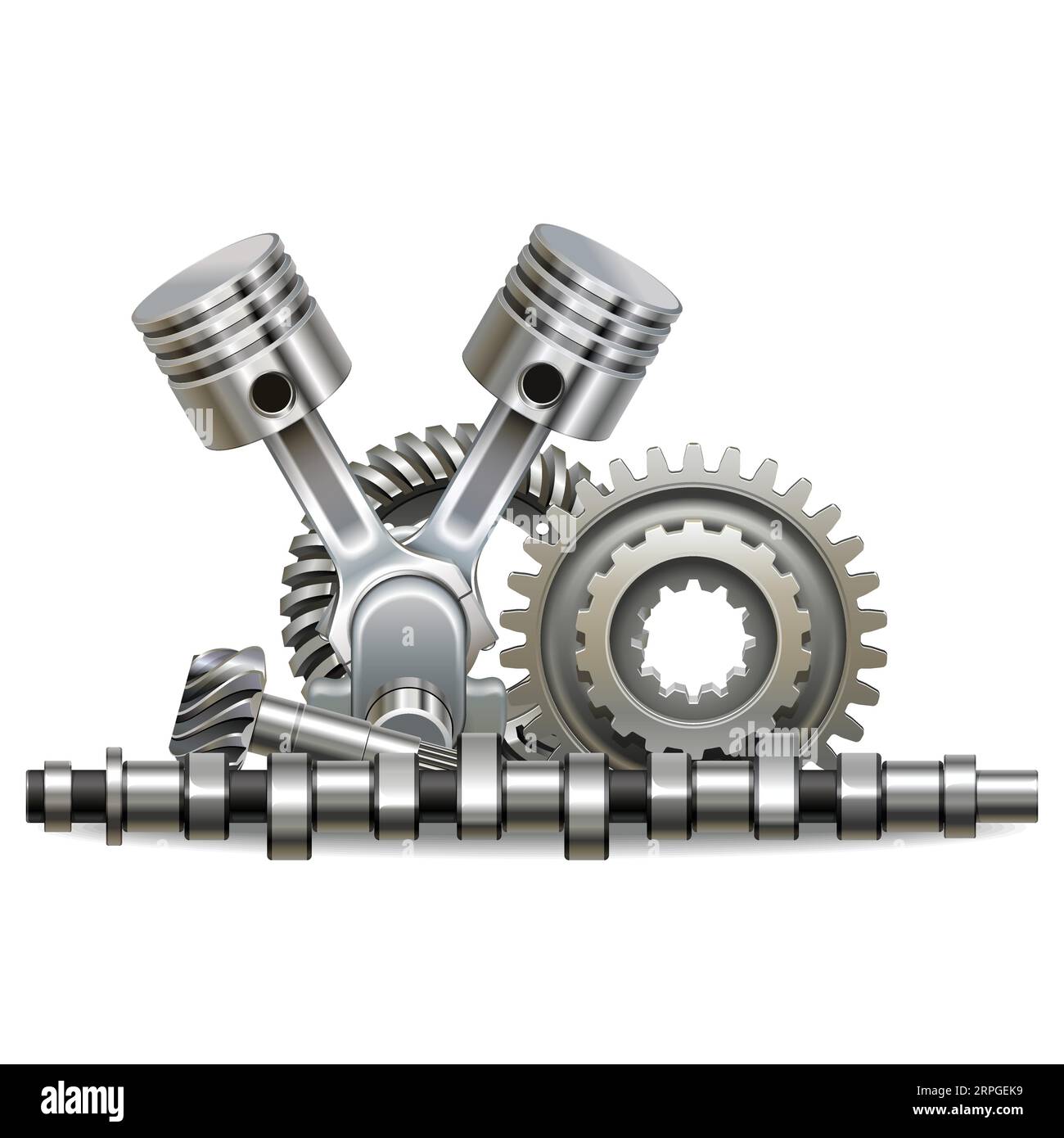 Connecting shaft Stock Vector Images - Alamy