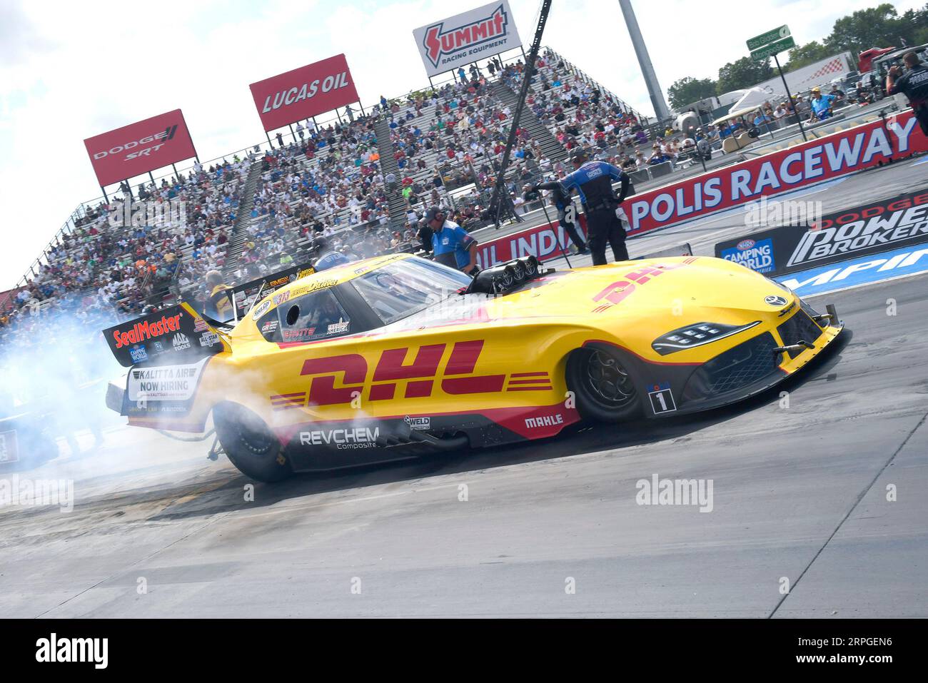INDIANAPOLIS, IN - SEPTEMBER 04: JR Todd (373 FC) Kalitta Motorsports ...