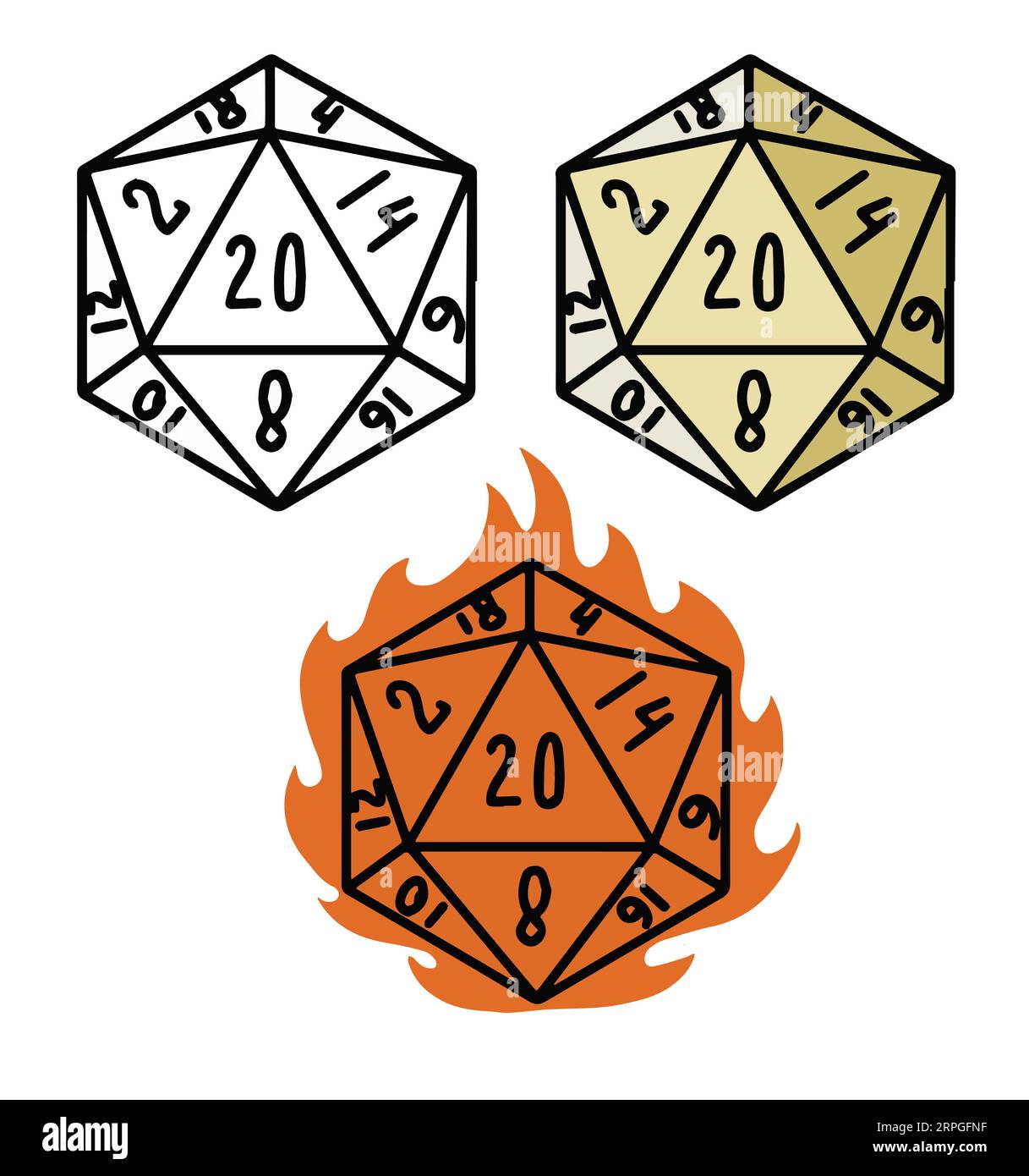 Dnd vector hi-res stock photography and images - Alamy