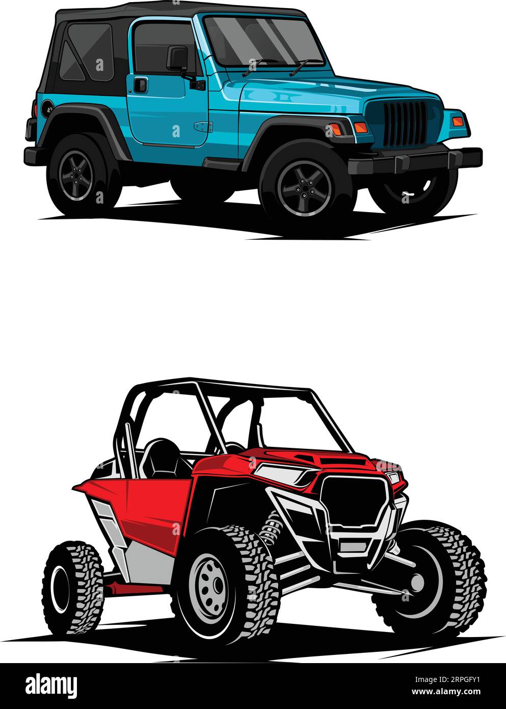 4x4 trail Stock Vector Images - Alamy