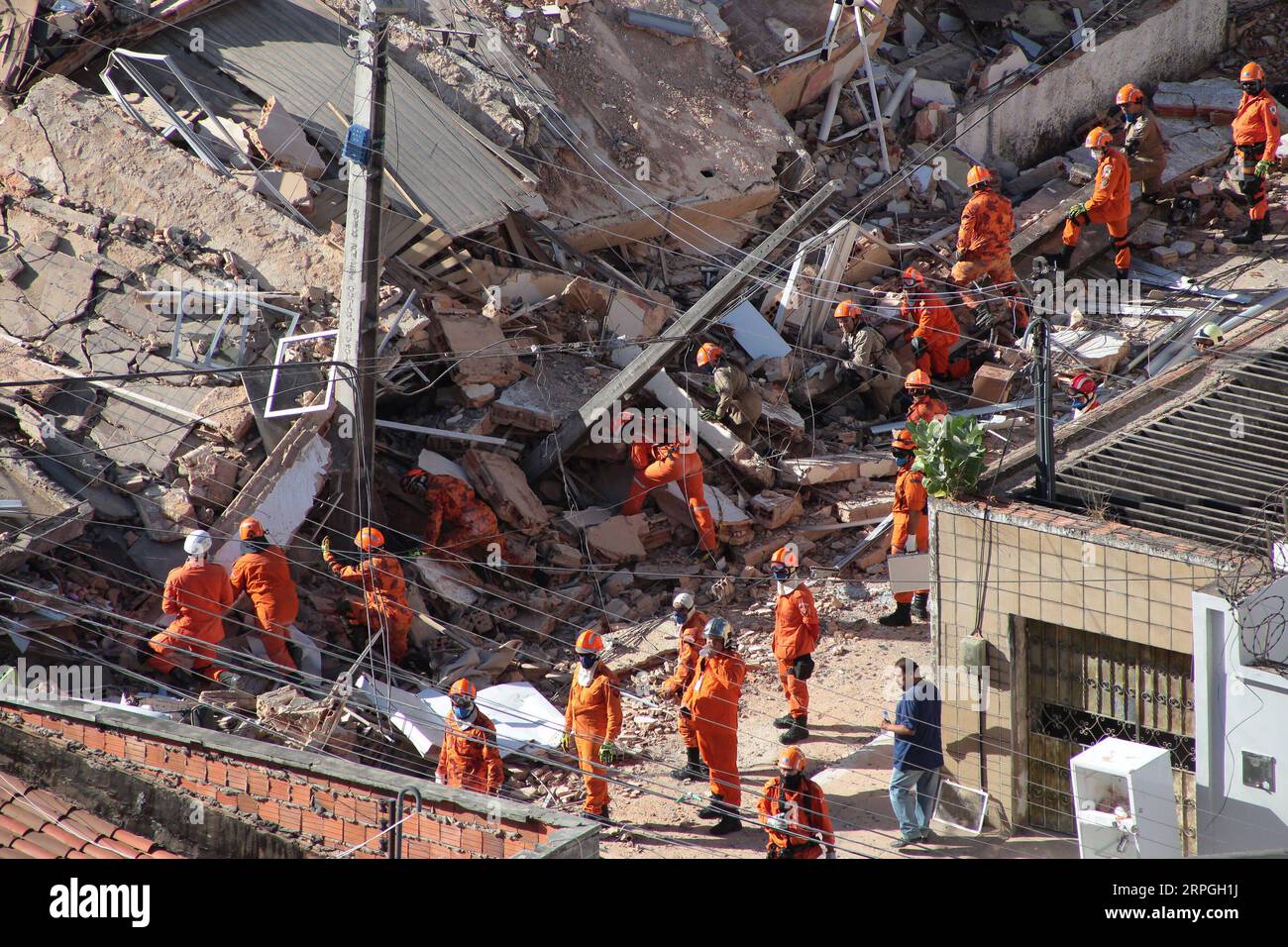 Brazil building on fire hi-res stock photography and images - Alamy