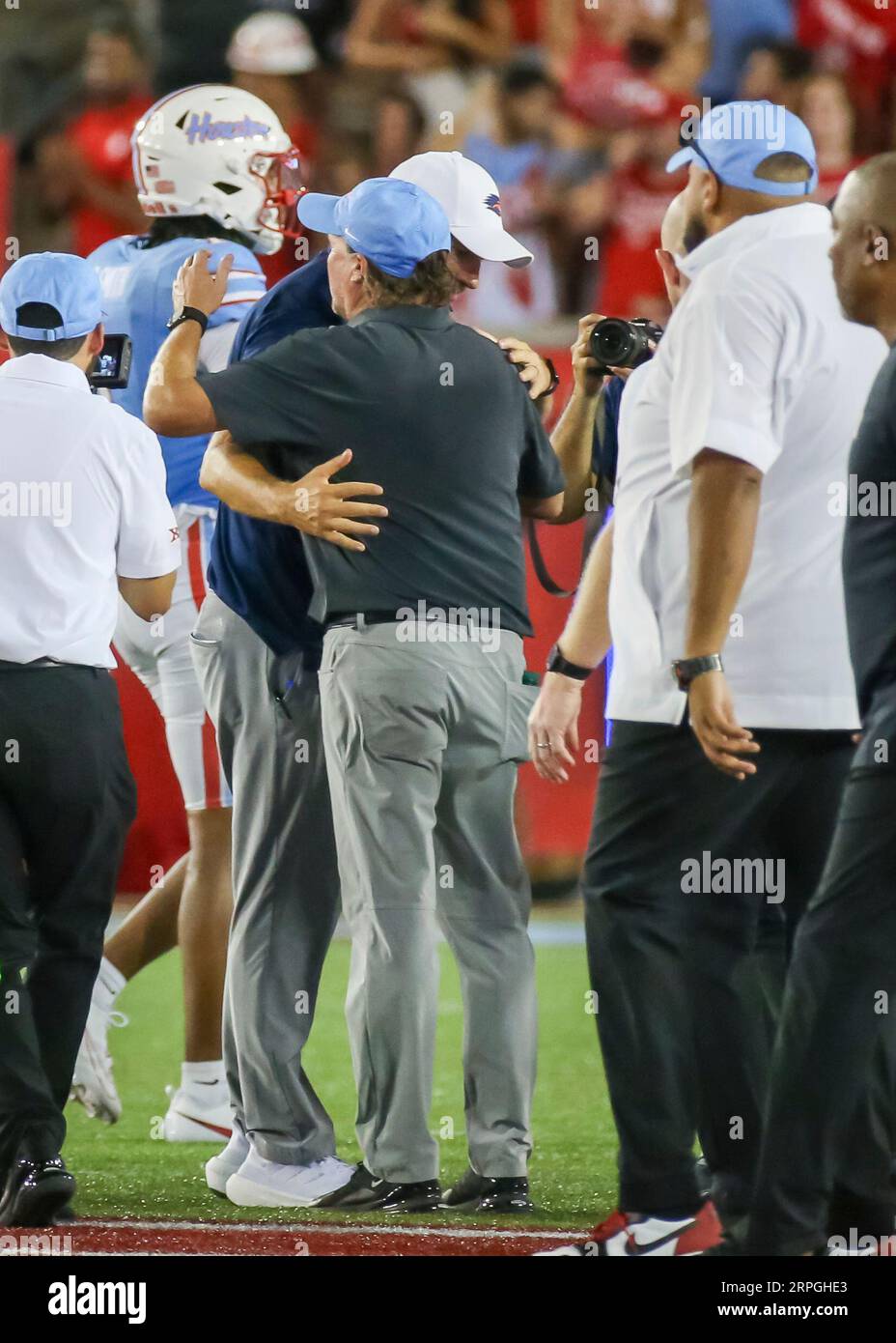 HOUSTON, TX- SEPTEMBER 02: Houston Cougars head coach Dana Holgorsen ...