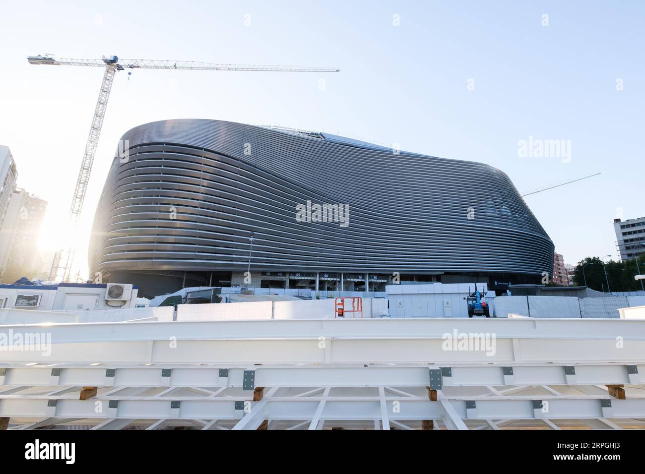 Stadium santiago bernabeu general view hi-res stock photography and ...