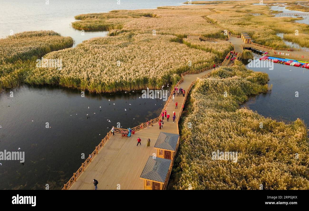191017 -- ALXA, Oct. 17, 2019 -- Aerial photo taken on Oct. 17, 2019 ...