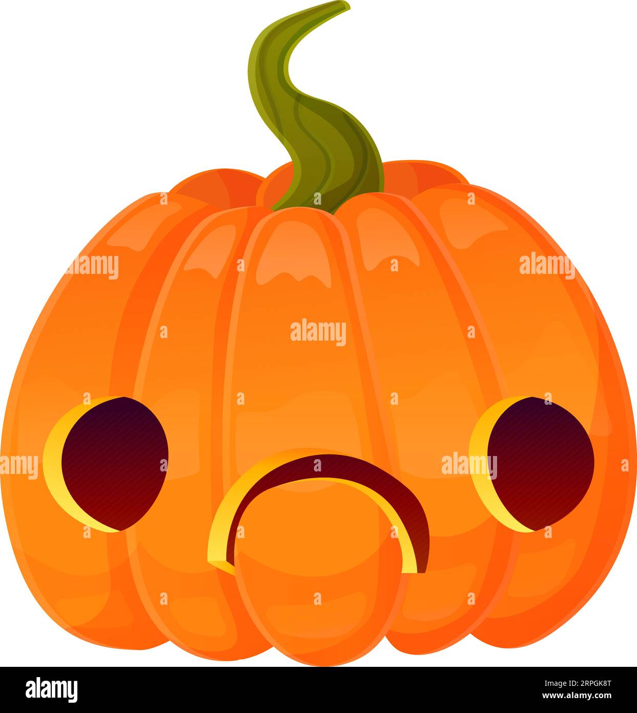 Sad Jack O Lantern
