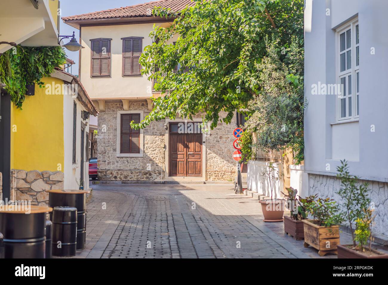 old street of Antalya interesting places and popular attractions and ...