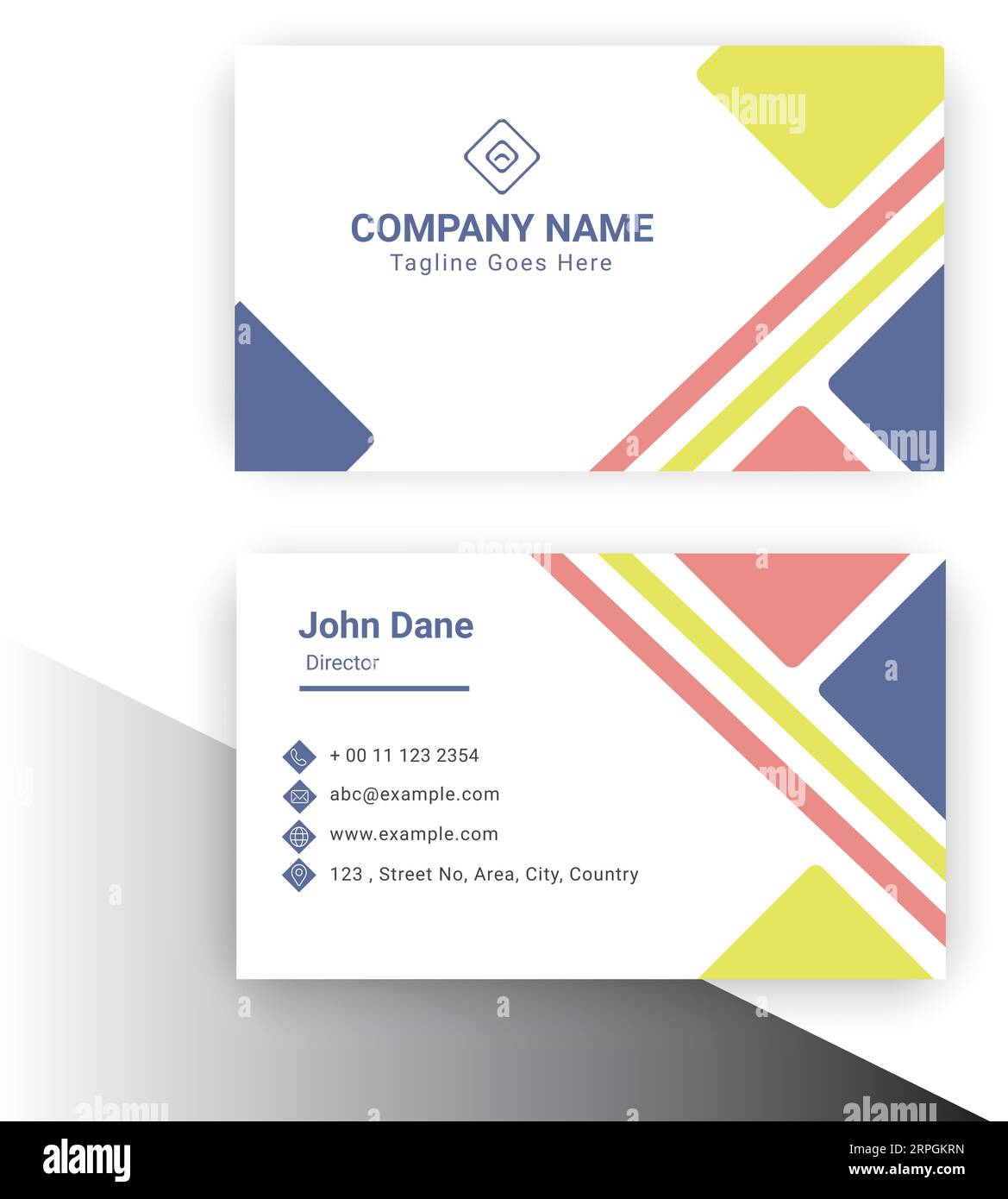 Visiting card design hi-res stock photography and images - Alamy