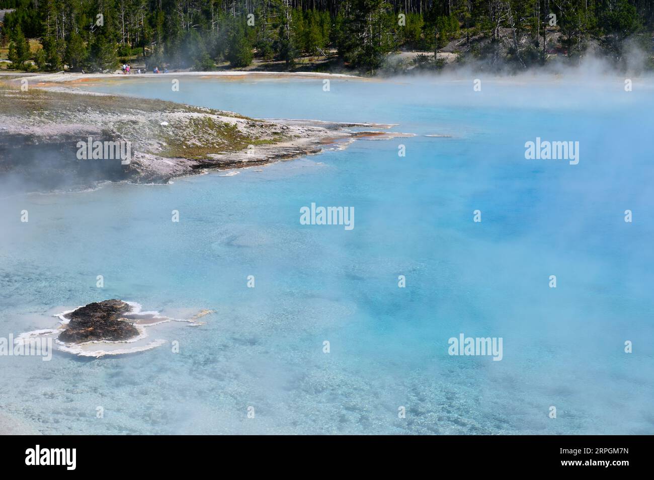 Yellowstone thermal pools hi-res stock photography and images - Alamy