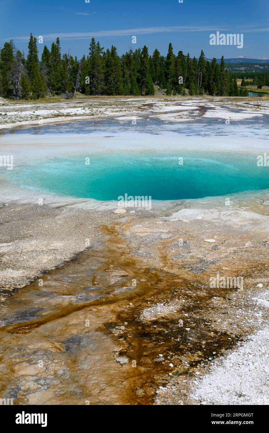 Vibrant geothermal features hi-res stock photography and images - Alamy