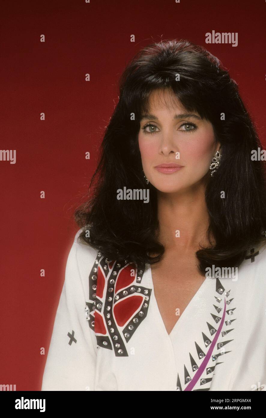 HOTEL TV Series JAMES BROLIN Connie Sellecca Stock Photo - Alamy
