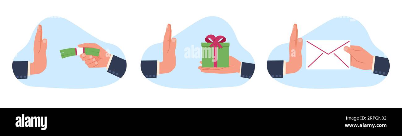 Accept gift Stock Vector Images - Alamy