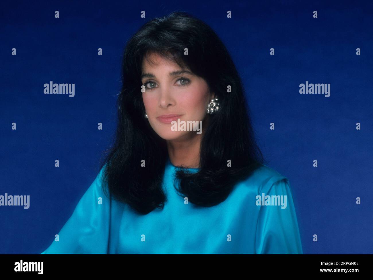 HOTEL TV Series JAMES BROLIN Connie Sellecca Stock Photo - Alamy