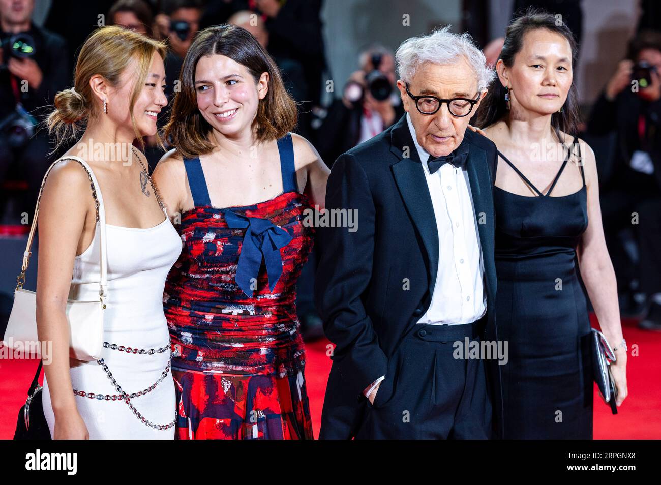 Venice, Italy. September 4th, 2023. Bechet Allen, Manzie Allen, Woody ...